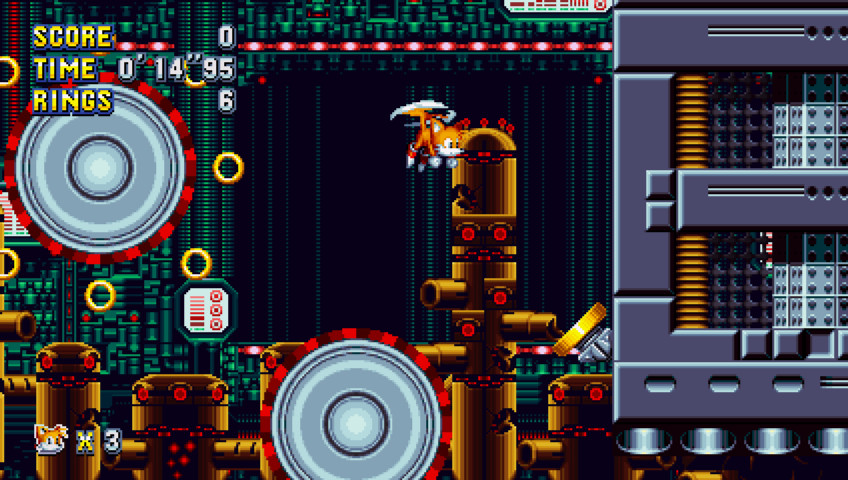 Scrap Brain-styled Metallic Madness Mod for Sonic Mania | SM Mods
