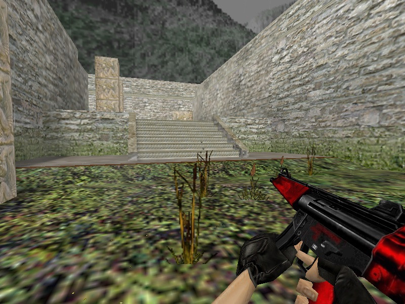 MP5 with red parts Mod for Counter-Strike 1.6 | CS1.6 Mods