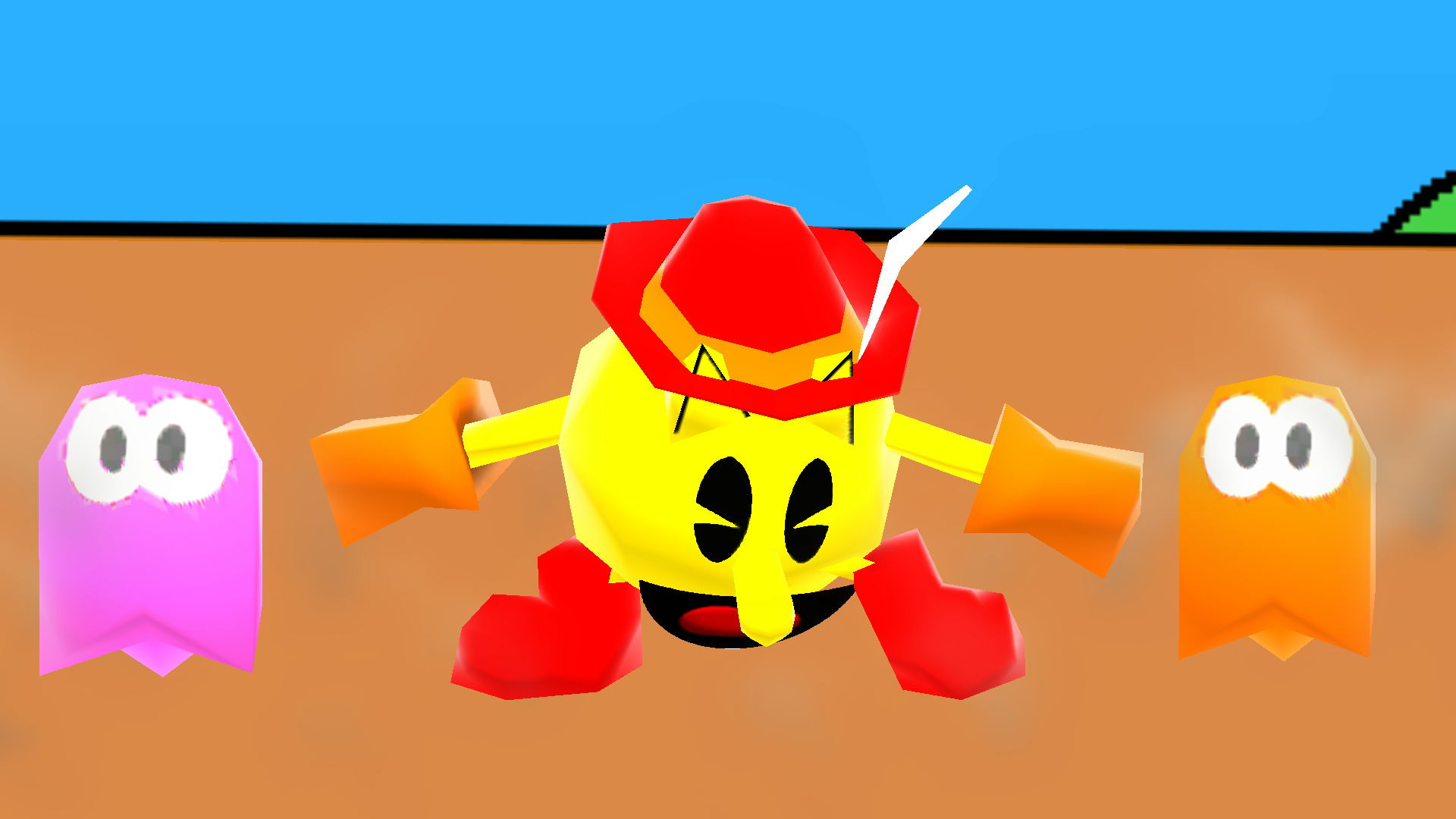 N64 Pac Land Pac-Man Mod for Super Smash Bros. (Wii U) | SSB4U Mods