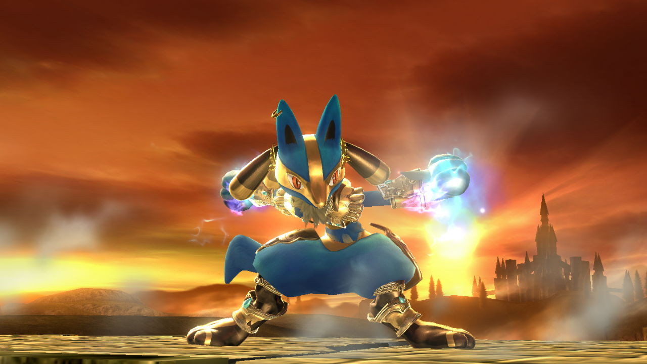 Armored Anubis Lucario (V2) [Super Smash Bros. (Wii U)] [Mods]