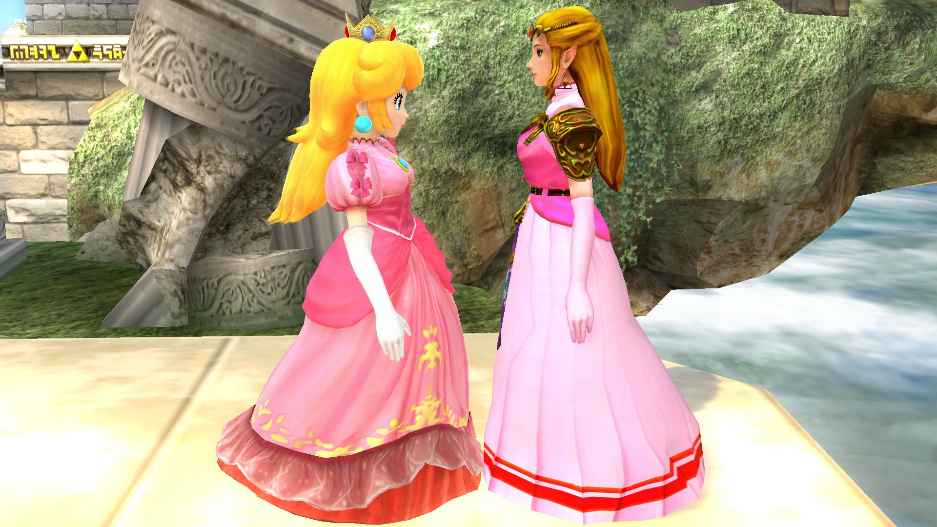 melee Pink recolor of HW OOT Zelda (Beta) Mod for Super Smash Bros ...