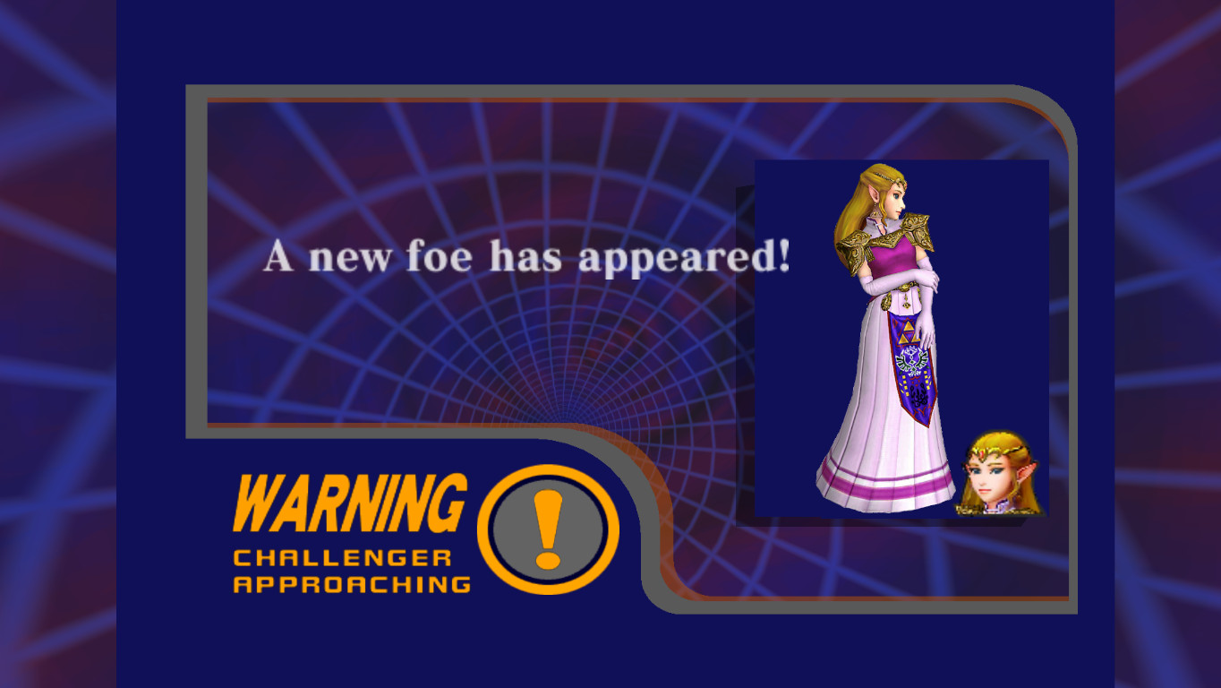 HW OOT Zelda melee recolored renders [Super Smash Bros. (Wii U)] [Mods]