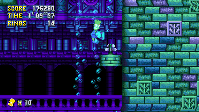 The Simpsons Mania (Pre-Release) Mod for Sonic Mania | SM Mods