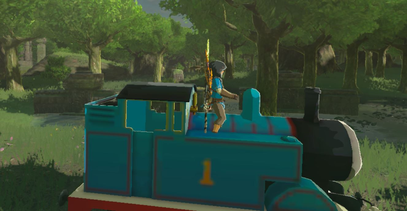 Thomas the Tank Engine (Giant Horse) Mod for The Legend of Zelda ...