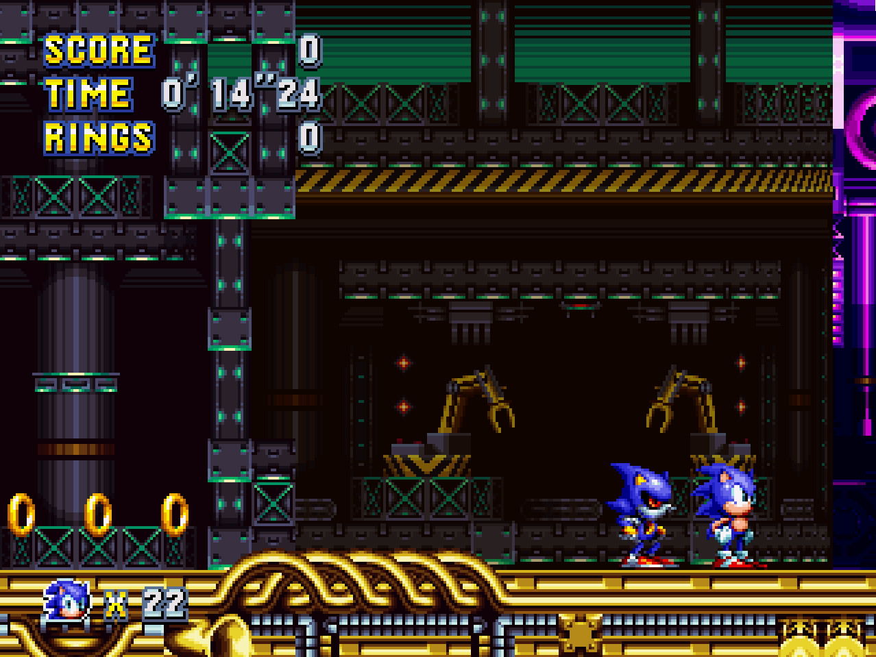 Sonic Mania Metal Blue Sonic Mod Mod for Sonic Mania | SM Mods