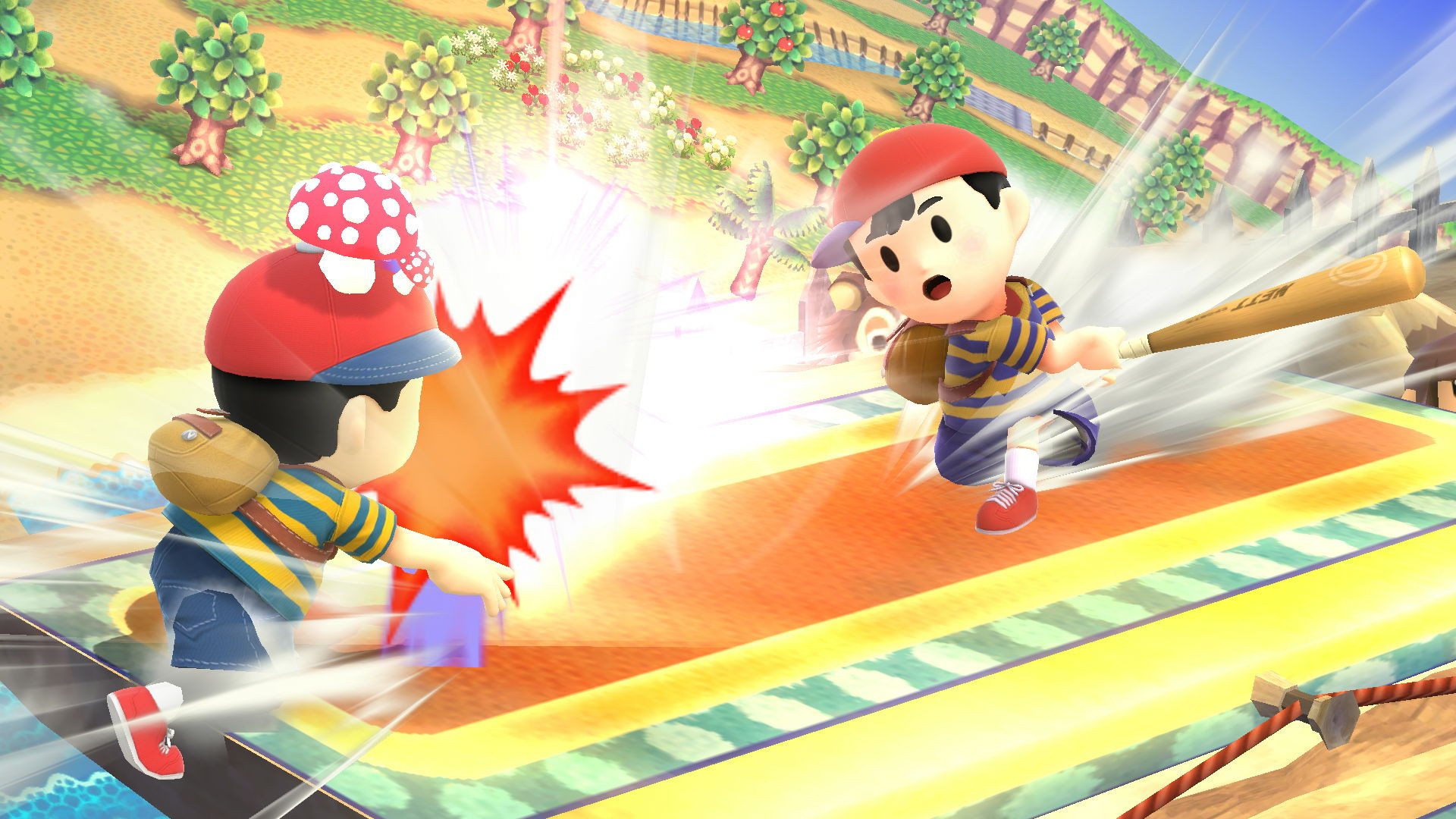 North American Ness [Super Smash Bros. (Wii U)] [Mods]