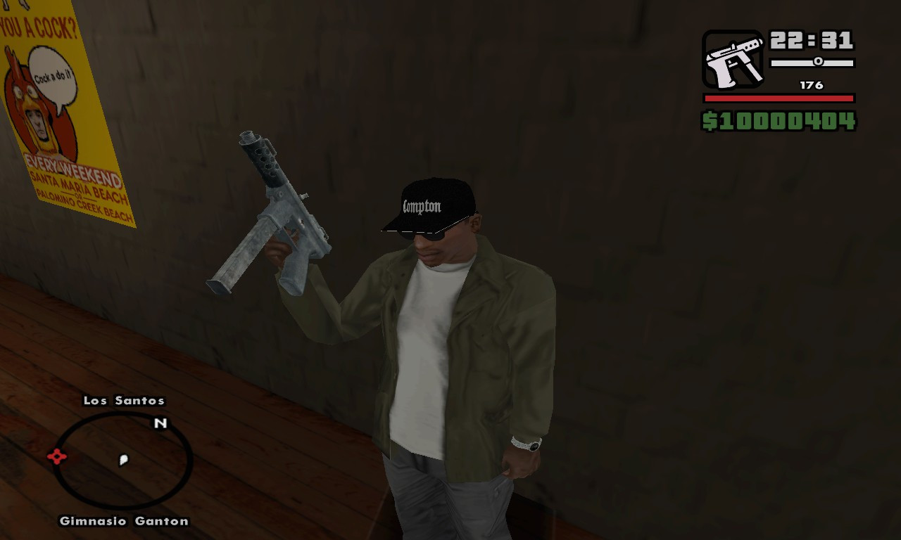 Compton hat Mod for Grand Theft Auto: San Andreas | GTA:SA Mods