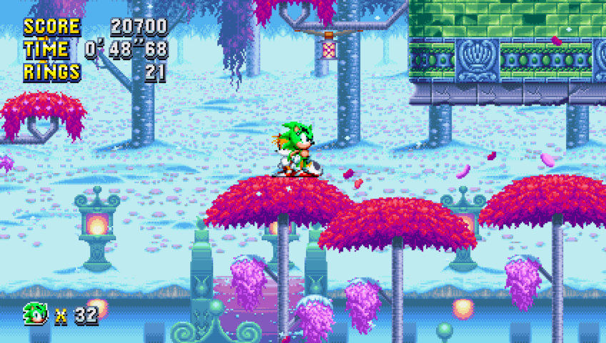 Ashura the Hedgehog [Sonic Mania] [Mods]