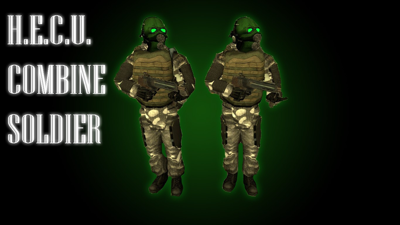 H.E.C.U. Combine Soldier Mod for Half-Life 2 | HL2 Mods