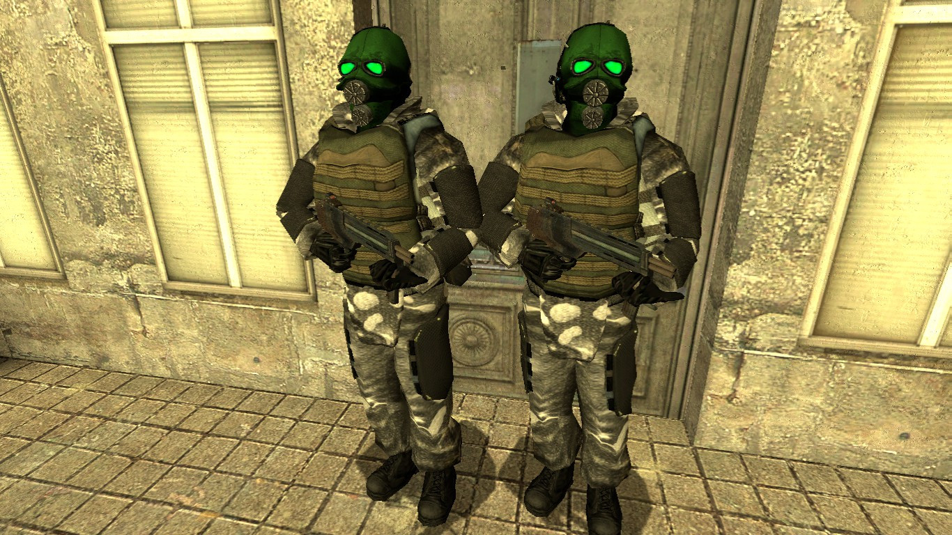 H.E.C.U. Combine Soldier Mod for Half-Life 2 | HL2 Mods