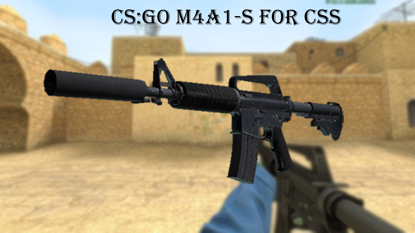 CS:GO M4A1-S with Moto Gloves Mod for Counter-Strike: Source | CS:S Mods