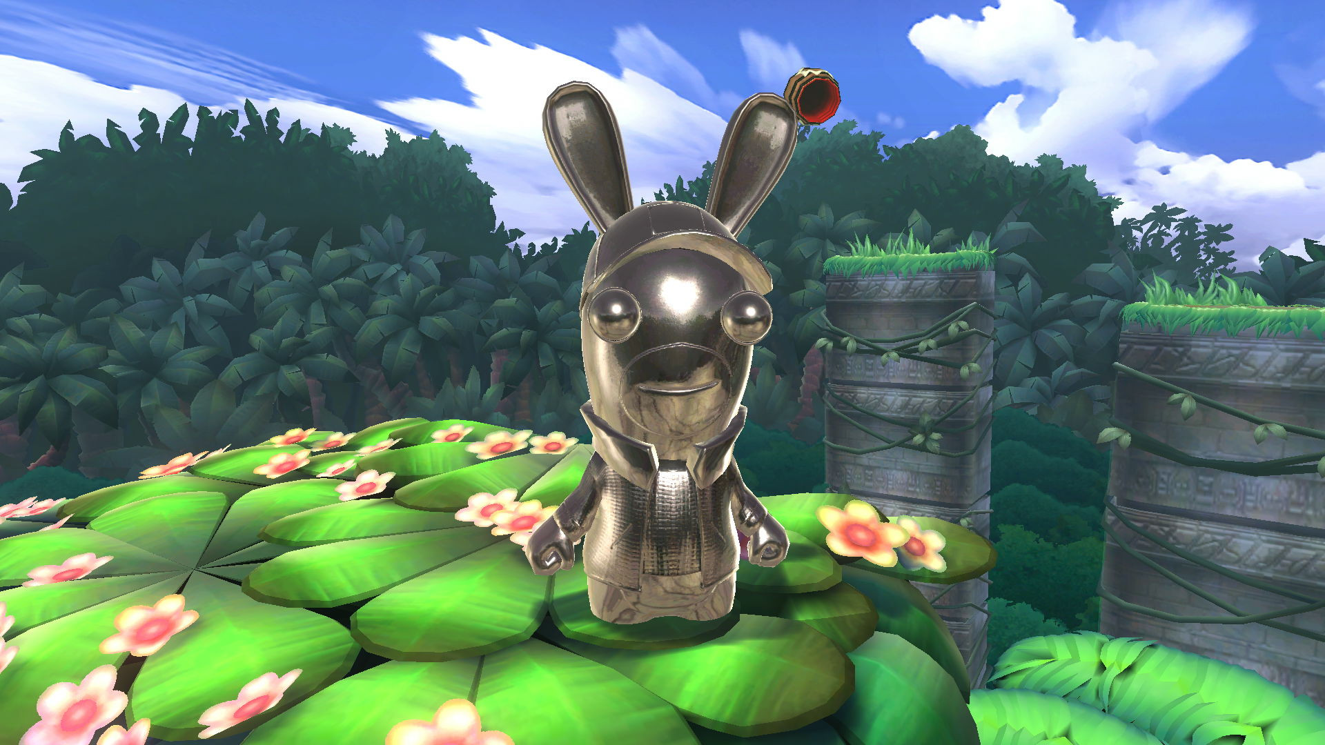 Rabbinny(Rabbid Vinny) Over Villager! [Super Smash Bros. (Wii U)] [Mods]