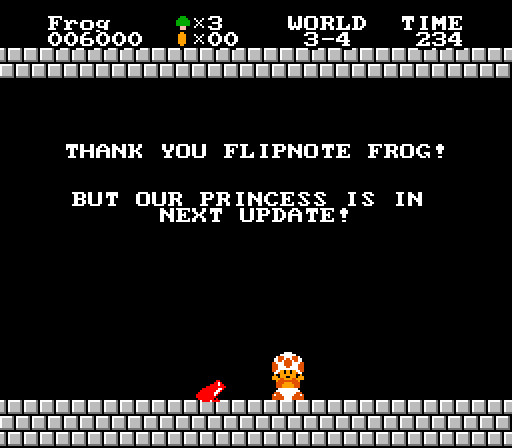 Flipnote Studio Frog [Boll Deluxe] [Mods]