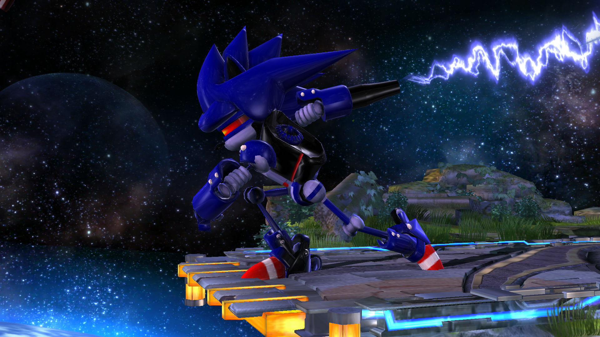 Mecha Sonic Mod for Super Smash Bros. (Wii U) | SSB4U Mods