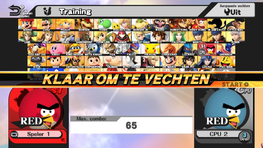Red Bird Mod for Super Smash Bros. (Wii U) | SSB4U Mods