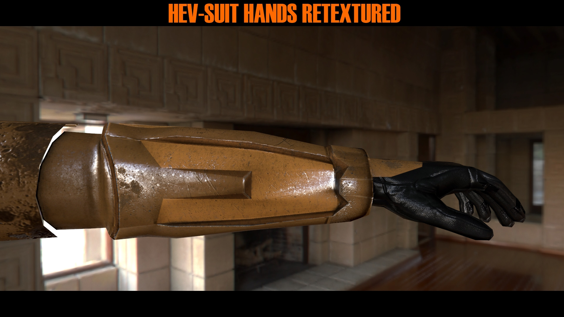 Old HEV-Suit Hands Retexture Mod for Half-Life 2 | HL2 Mods
