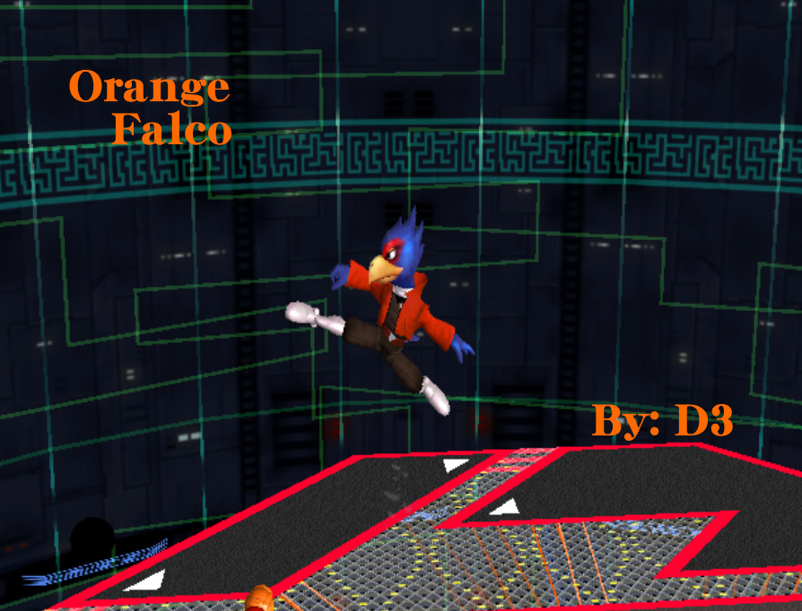 Orange Falco Mod for Super Smash Bros. Melee | SSBM Mods