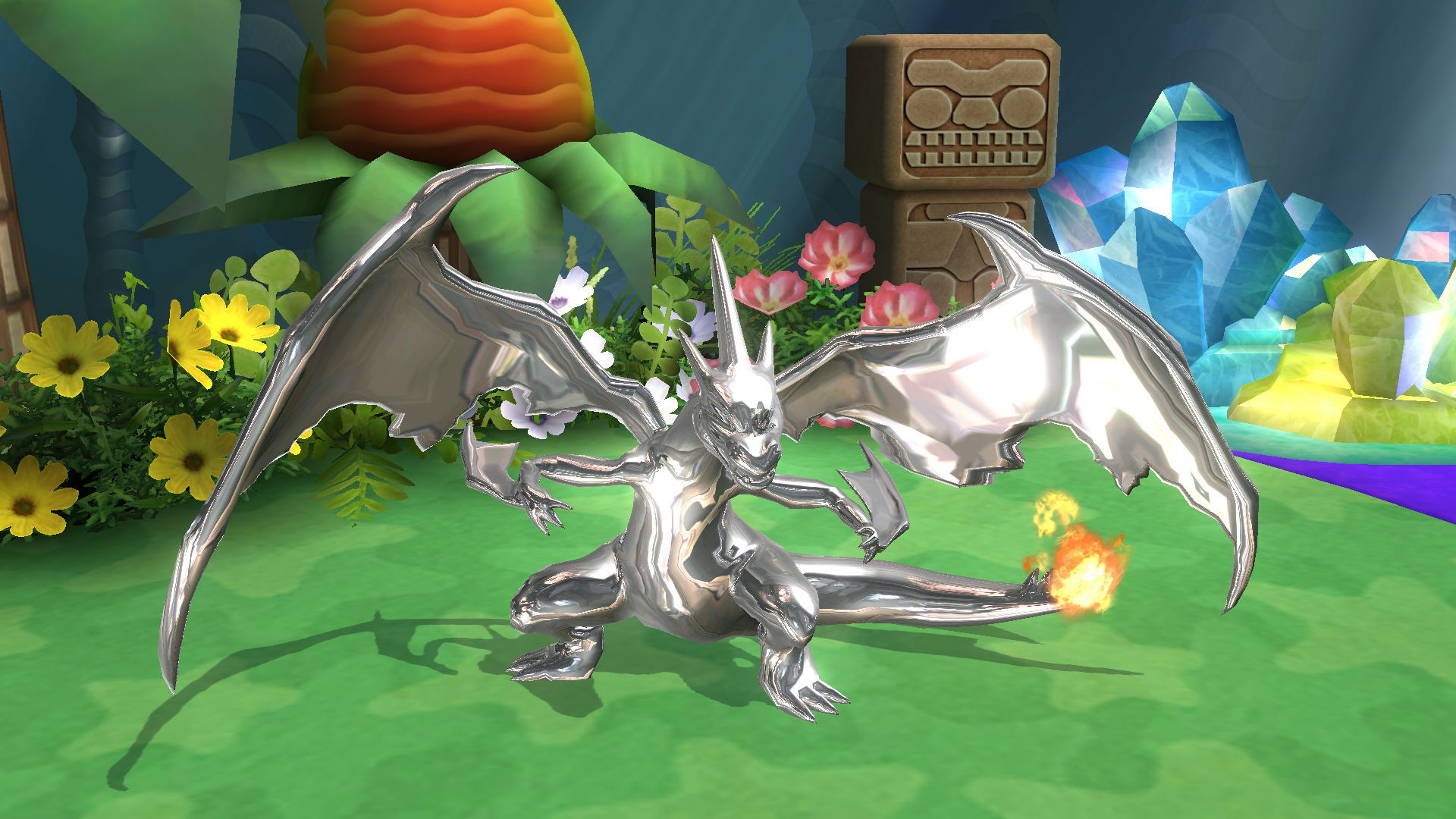 Skinnende Mega Charizard Y