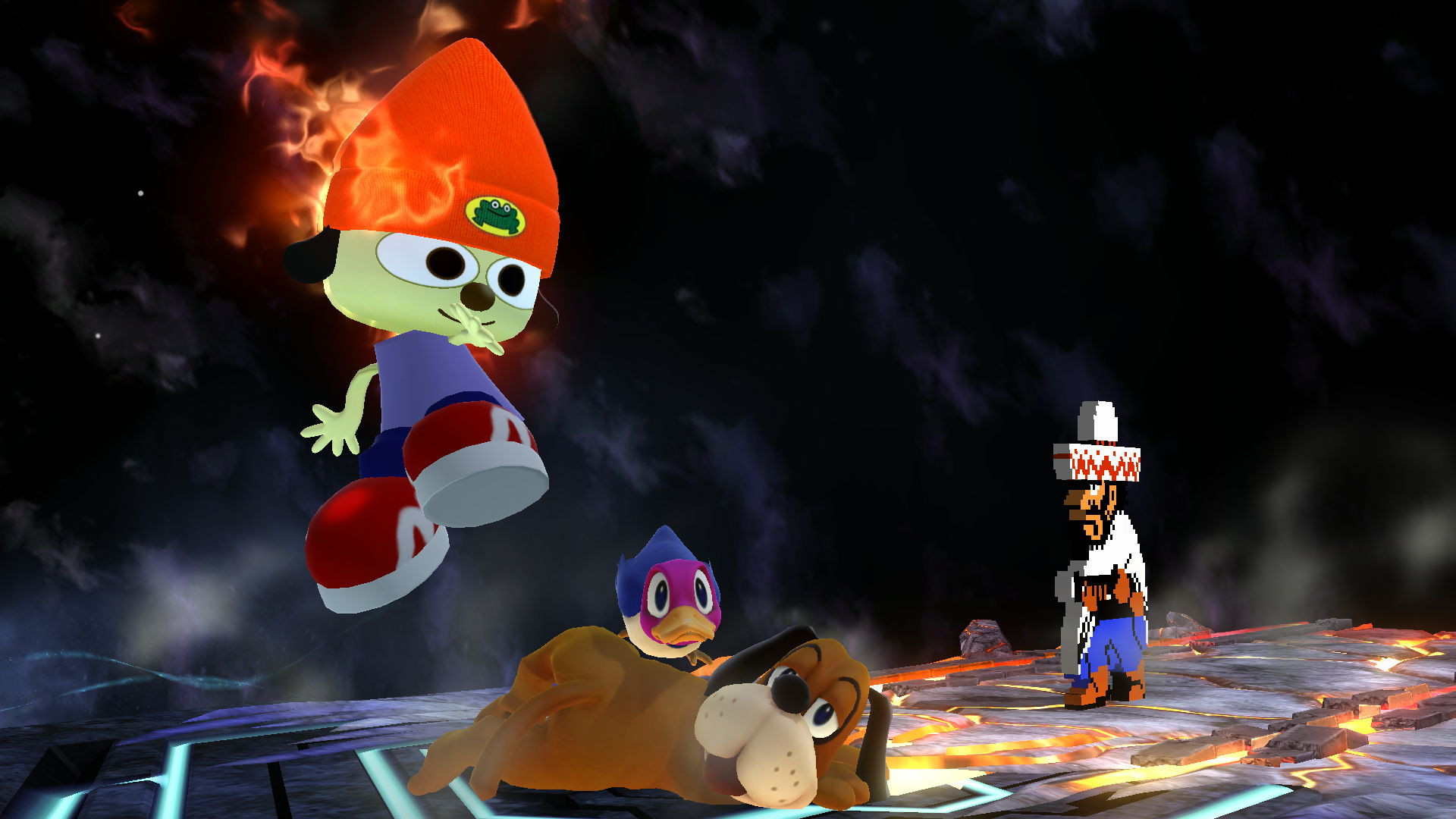 Parappa The Rapper Mod for Super Smash Bros. (Wii U) | SSB4U Mods