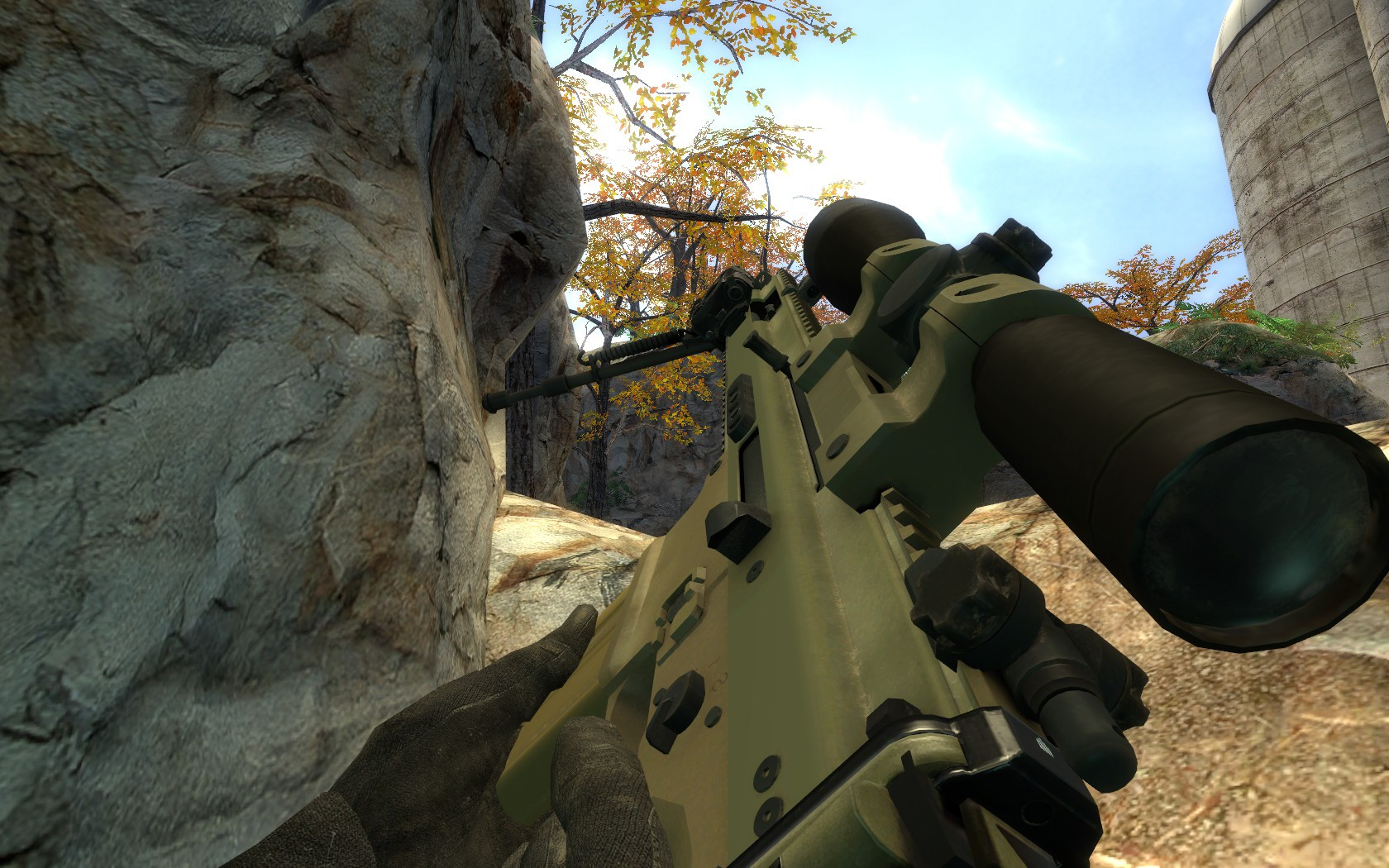 CS:GO SCAR-20 on Iiopn's animations Mod for Counter-Strike: Source | CS ...