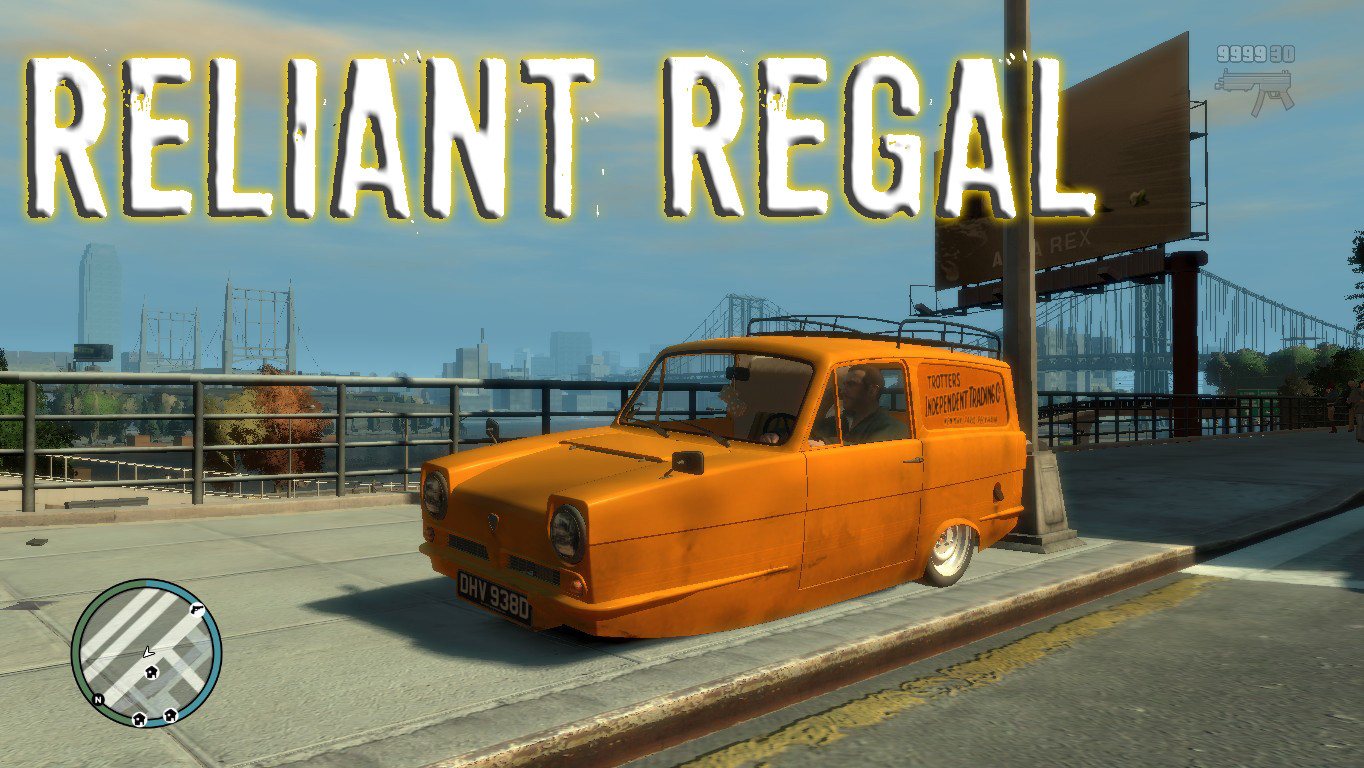 Reliant Regal van Mod for Grand Theft Auto IV | GTA4 Mods