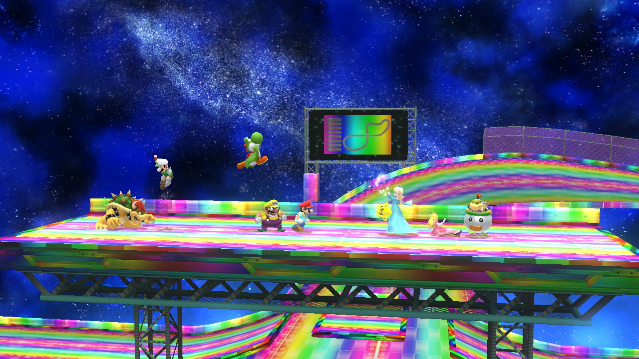 Rainbow Circuit Omega Mod for Super Smash Bros. (Wii U) | SSB4U Mods