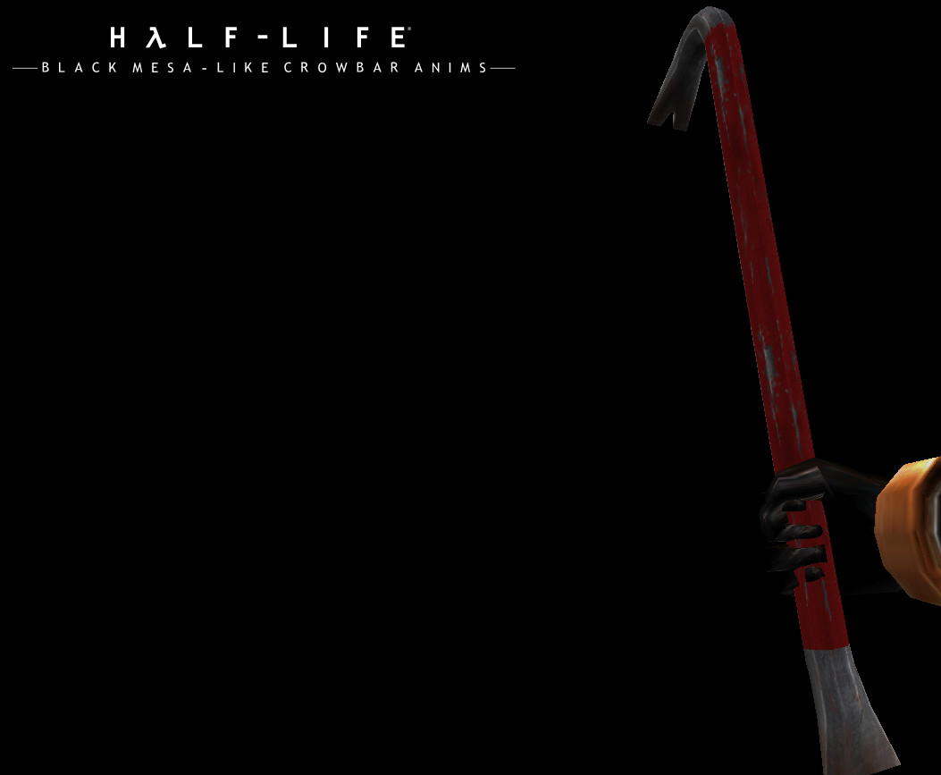 BM-Inspired Crowbar Animations [HD] Mod for Half-Life | HL Mods