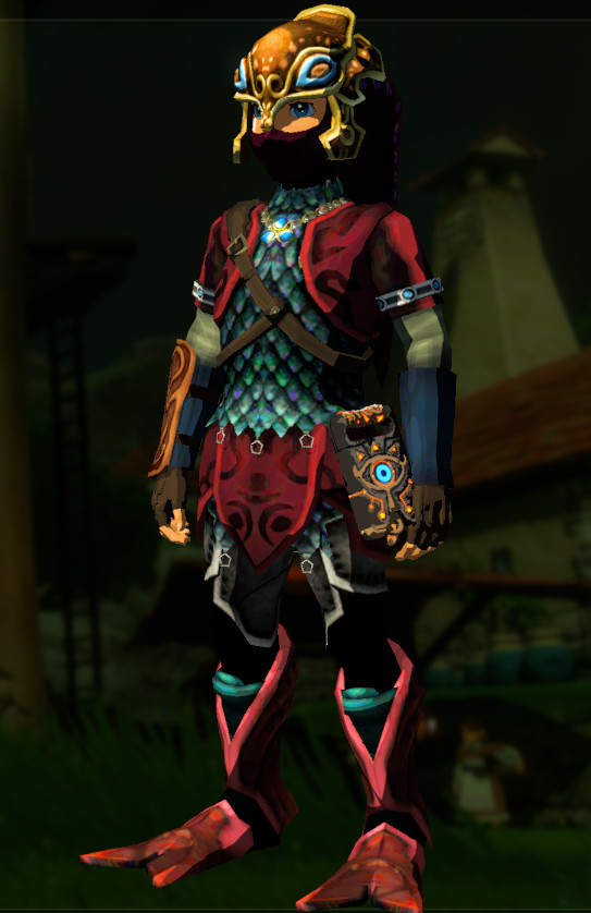 Twilight Princess Zora Armor Mod for The Legend of Zelda: Breath of the ...