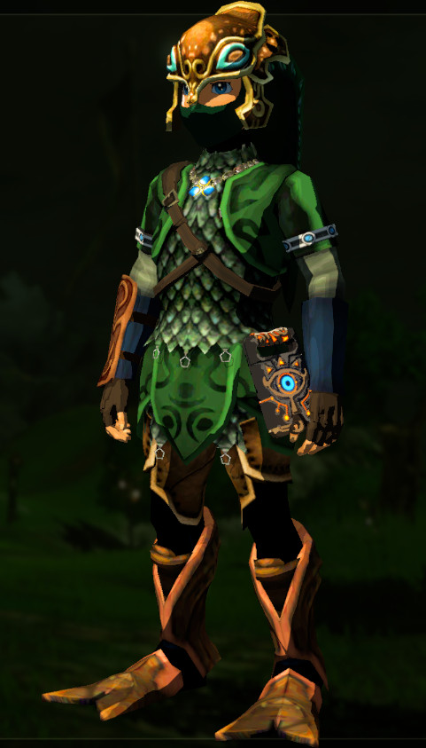 Twilight Princess Zora Armor Mod for The Legend of Zelda: Breath of the ...