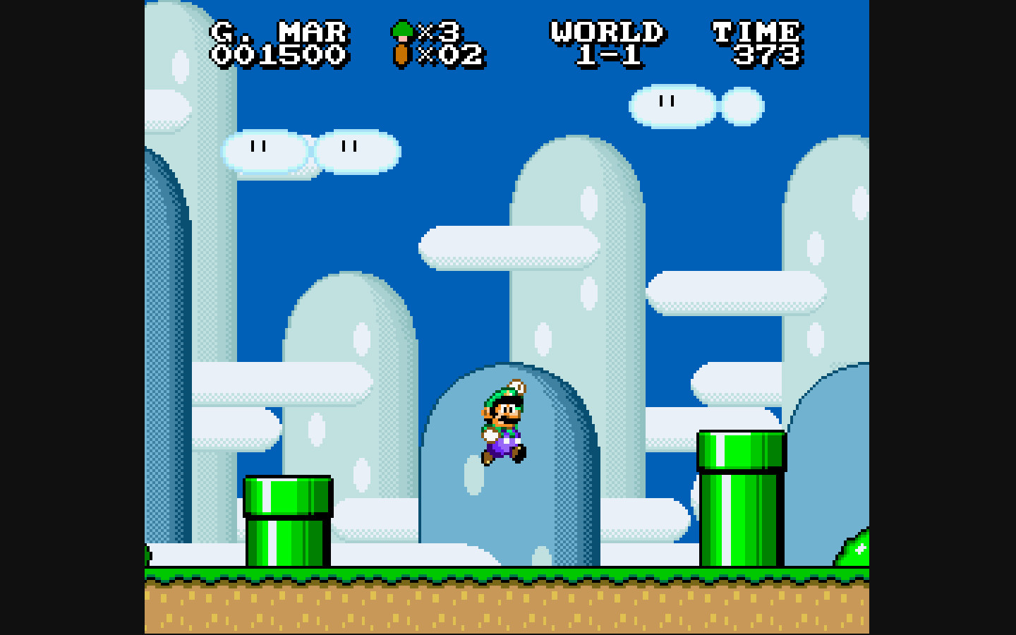 Green Mario (SMW) Mod for Boll Deluxe | BDX Mods