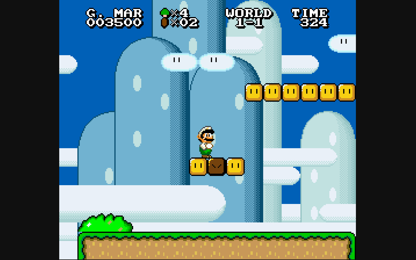 Green Mario (SMW) [Sonic Boll] [Mods]