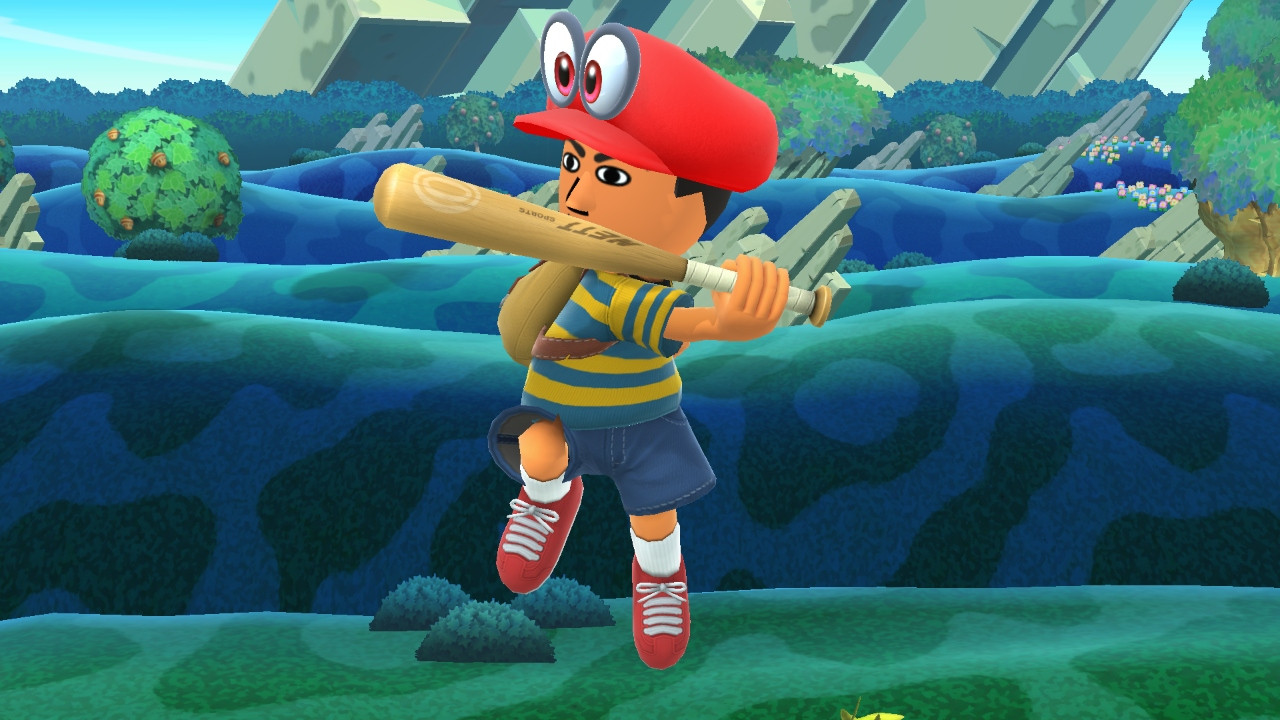 Cappy Mii Hat (Super Mario Odyssey) Mod for Super Smash Bros. (Wii U ...