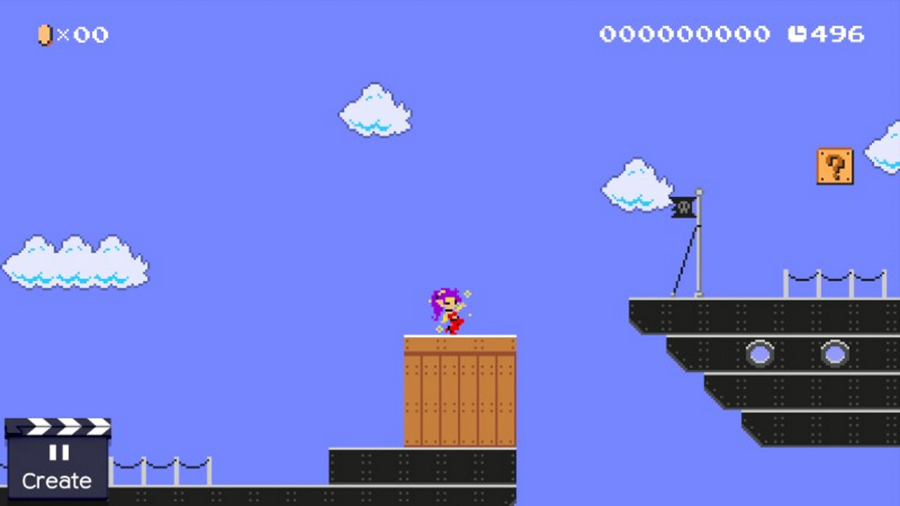 Shantae Mystery Mushroom Costume [Super Mario Maker] [Mods]