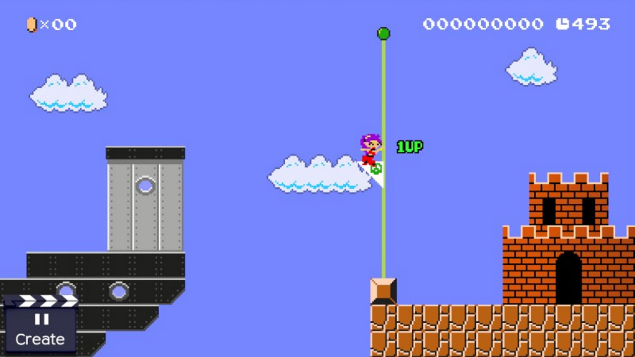 Shantae Mystery Mushroom Costume [Super Mario Maker] [Mods]