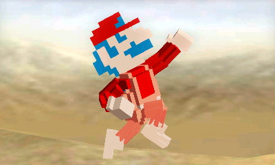 Grand Dad over 8 Bit Mario Mod for Super Smash Bros. (3DS) | SSB3DS Mods