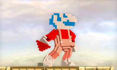 Grand Dad over 8 Bit Mario Mod for Super Smash Bros. (3DS) | SSB3DS Mods