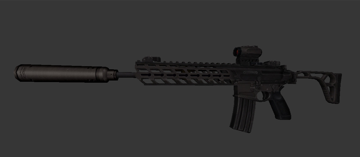 Sig Sauer MCX Mod for Counter-Strike 1.6 | CS1.6 Mods