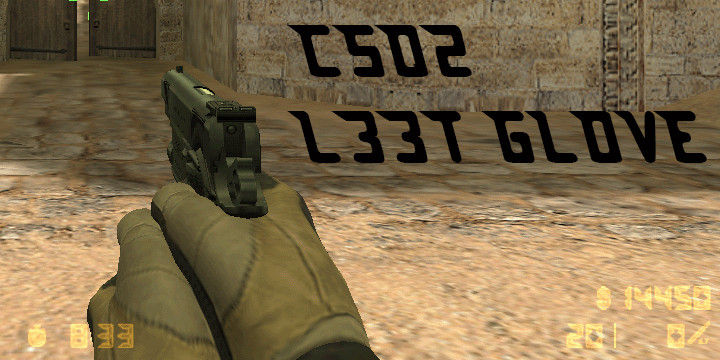 CSO2 l33t Glove Mod for Counter-Strike 1.6 | CS1.6 Mods