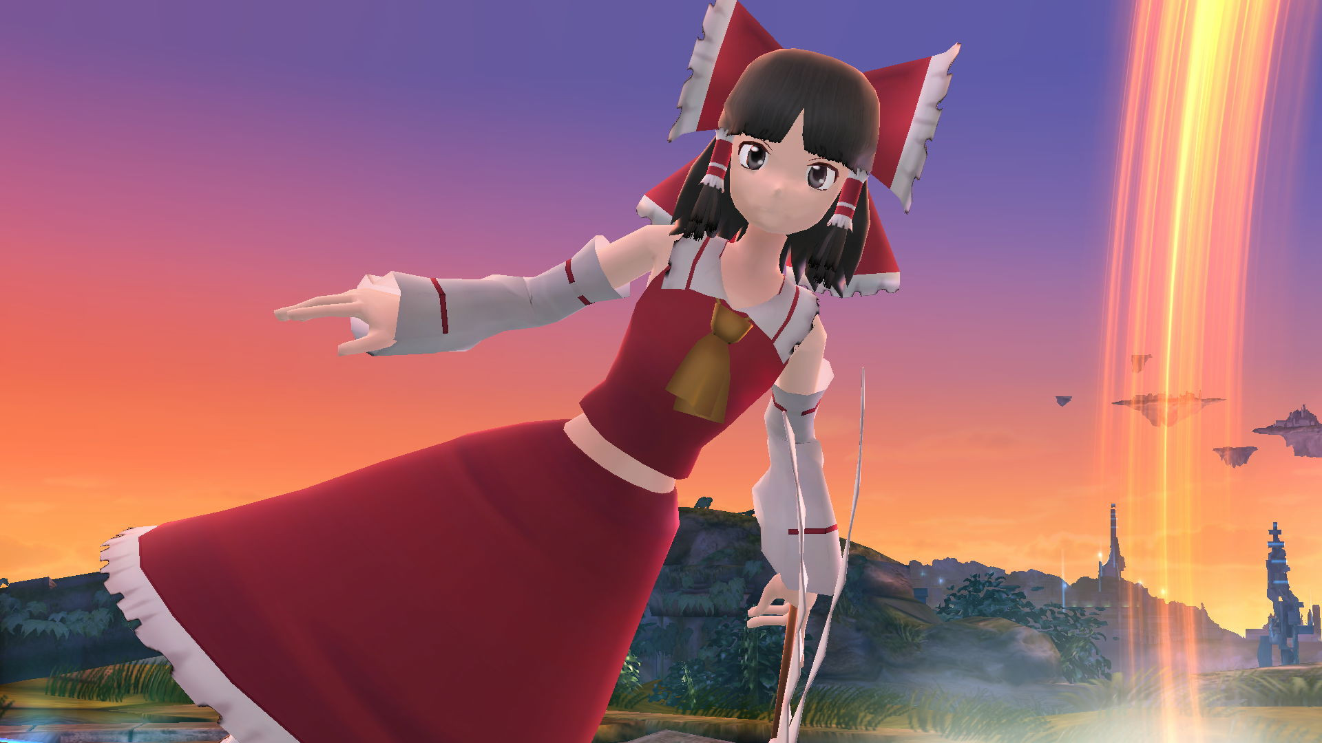 Reimu Hakurei Mod for Super Smash Bros. (Wii U) | SSB4U Mods