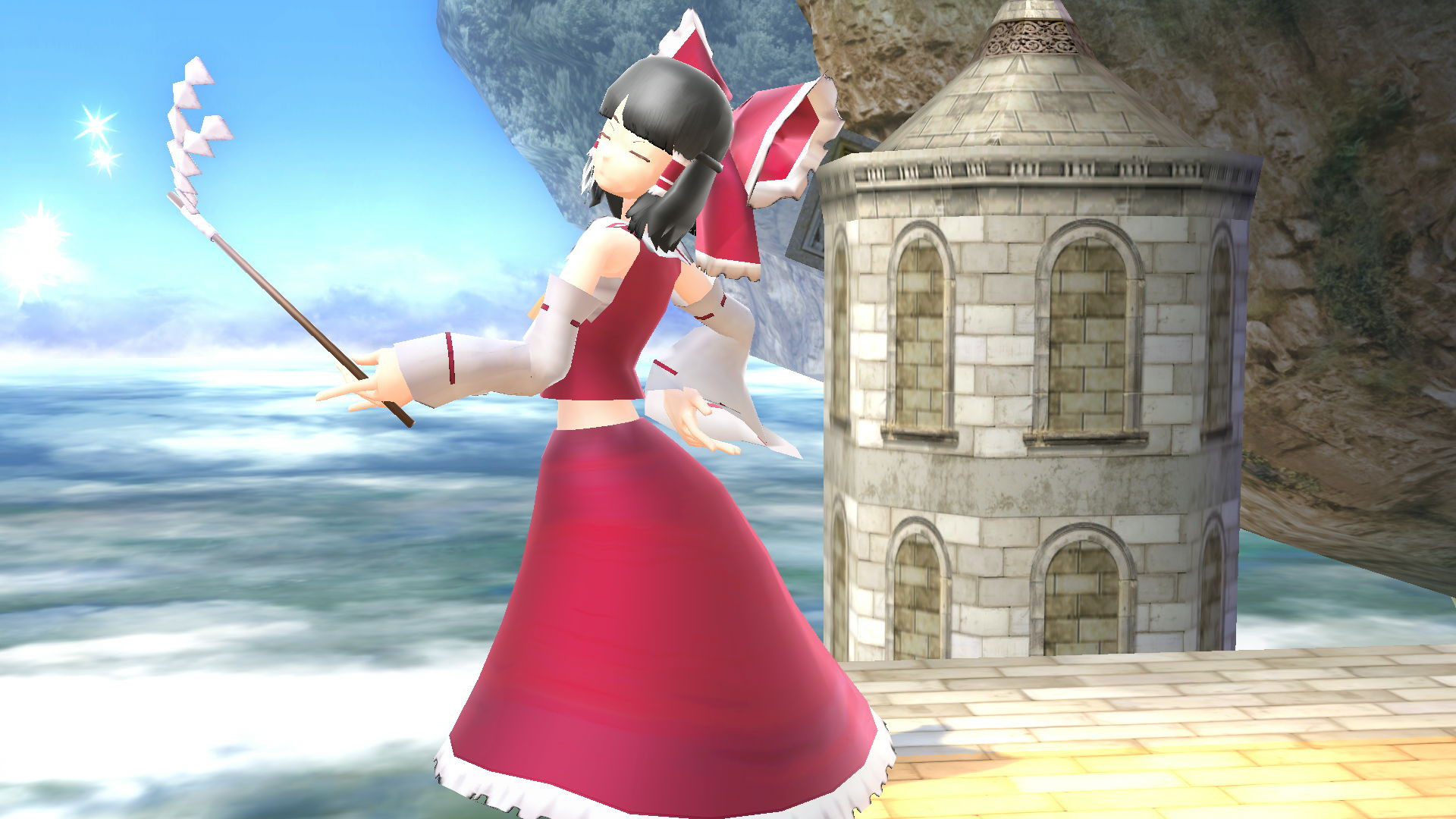 Reimu Hakurei Mod for Super Smash Bros. (Wii U) | SSB4U Mods