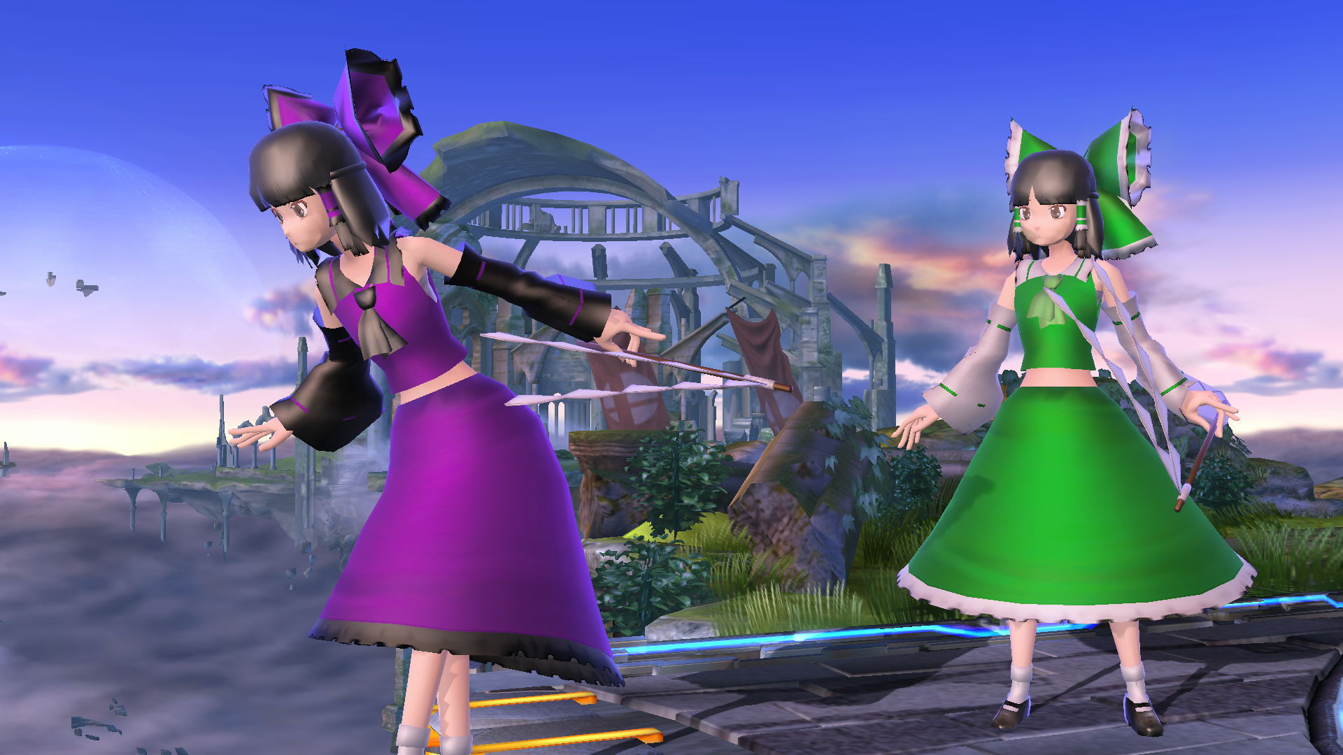 Reimu Hakurei Mod for Super Smash Bros. (Wii U) | SSB4U Mods