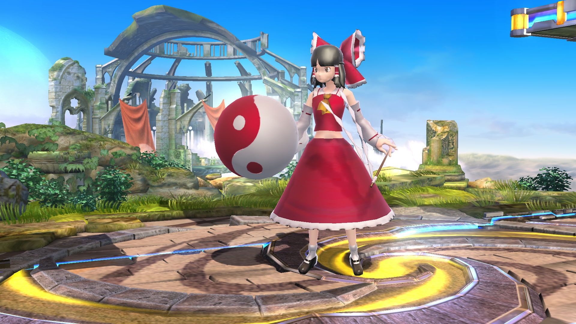 Reimu Hakurei Mod for Super Smash Bros. (Wii U) | SSB4U Mods