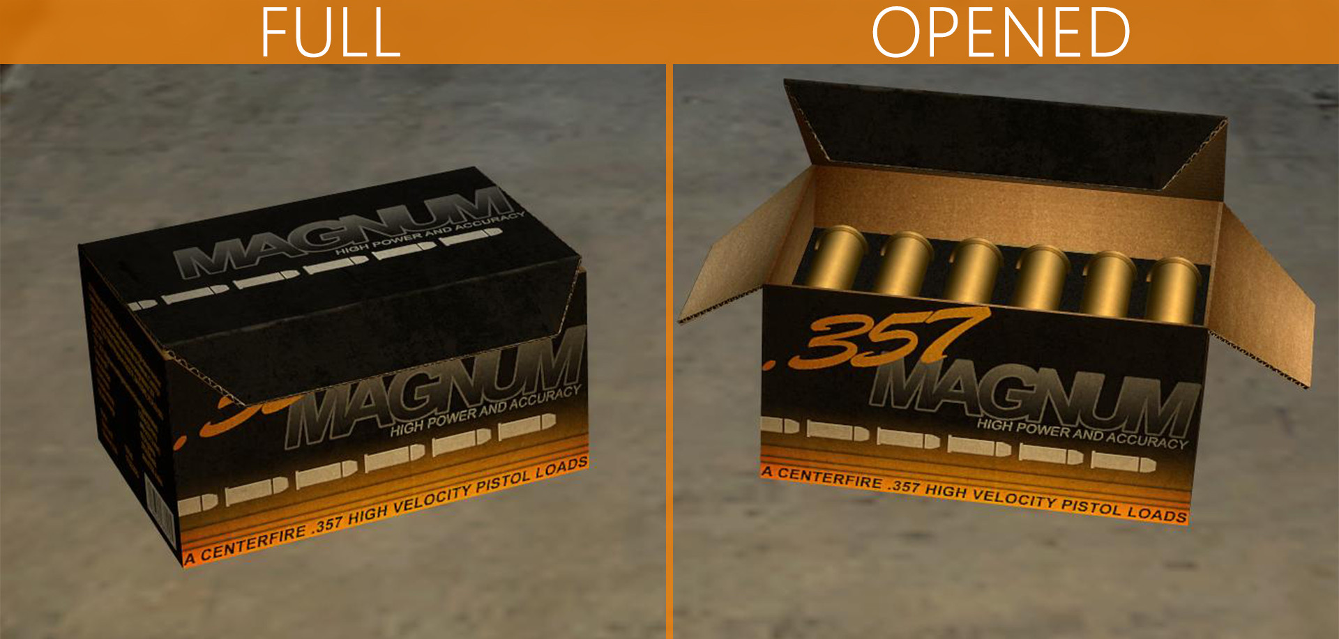 HD Remake .357 Ammo Box Mod for Half-Life 2 | HL2 Mods