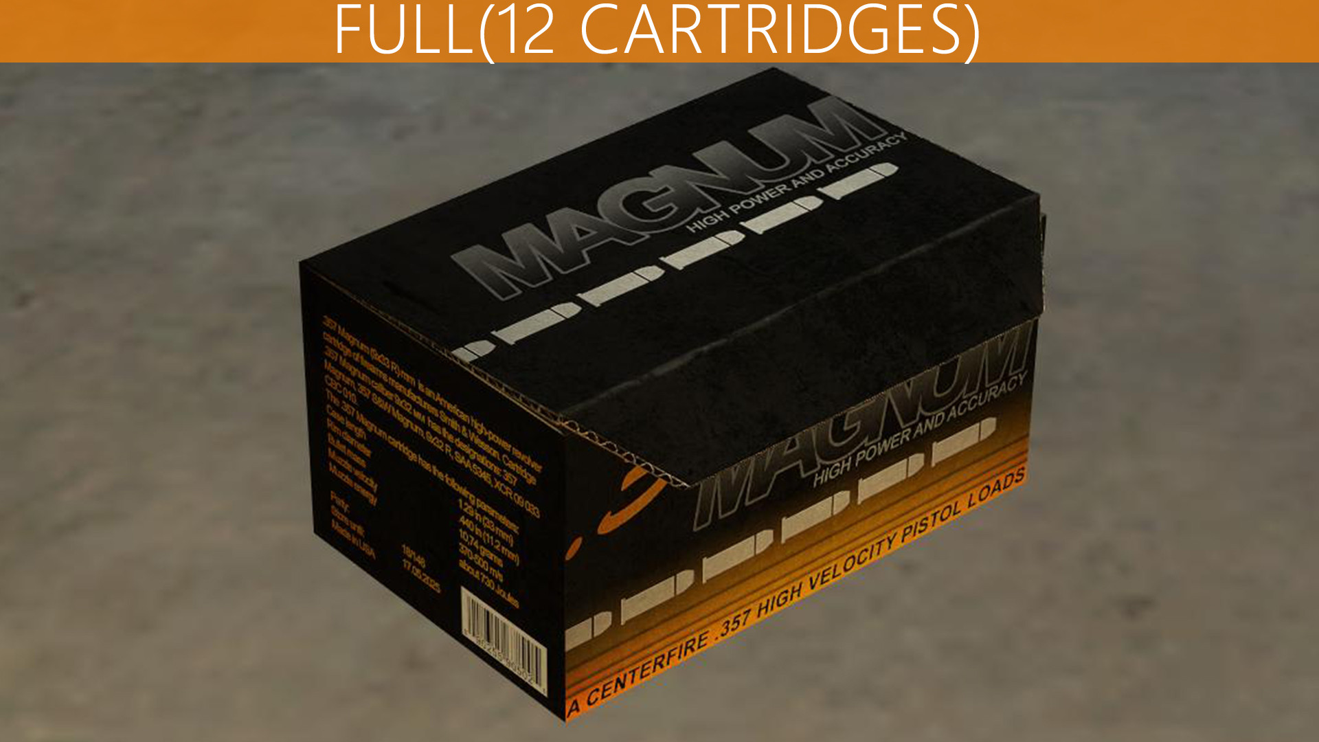 HD Remake .357 Ammo Box Mod for Half-Life 2 | HL2 Mods