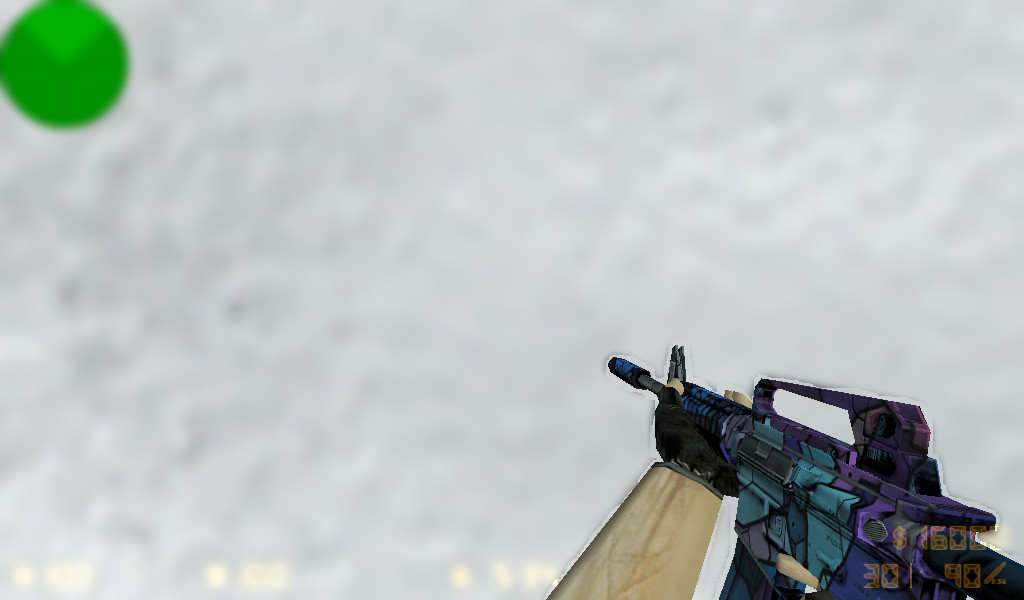 Default - M4A1 Colored Mod for Counter-Strike 1.6 | CS1.6 Mods