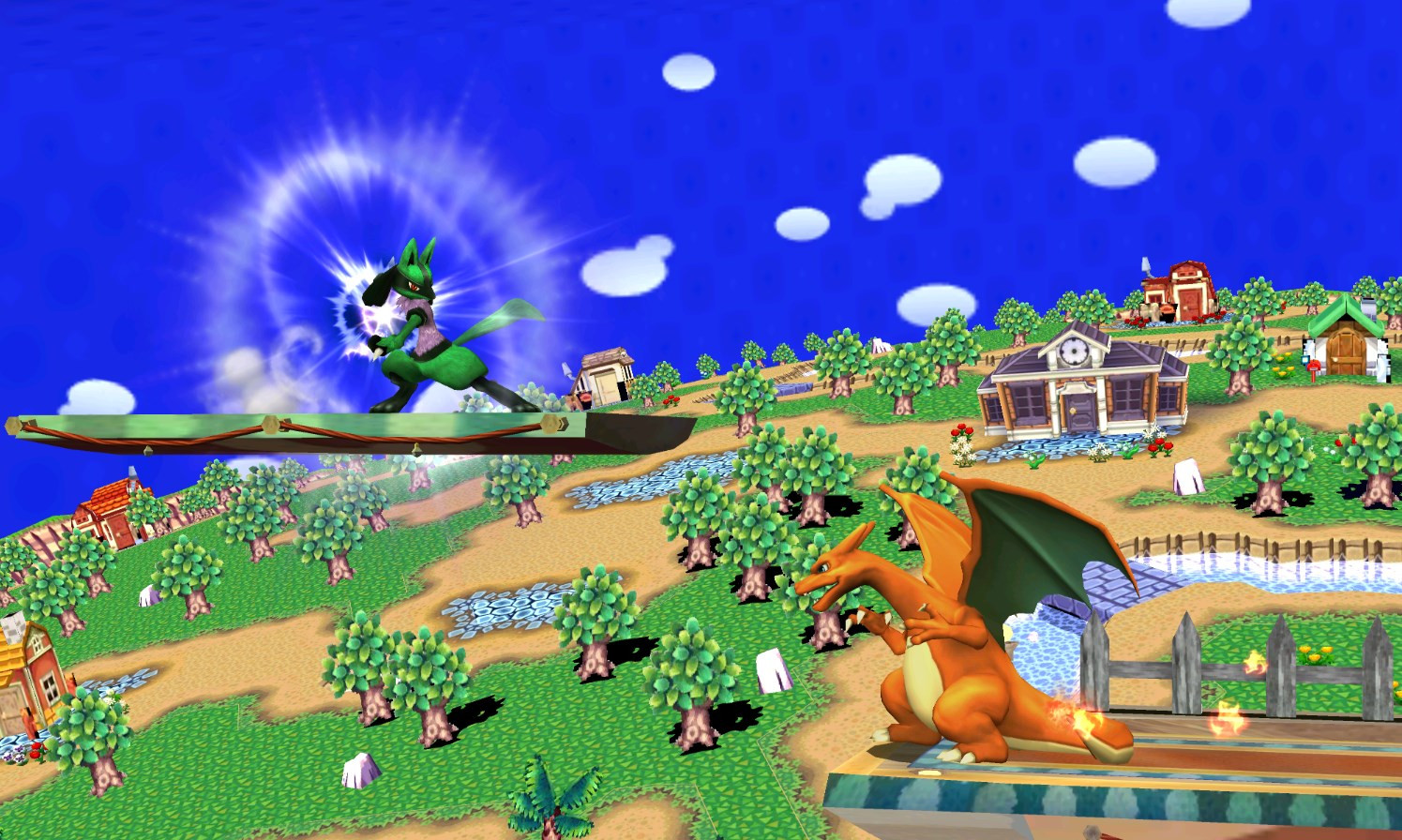 Smashville 3DS Mod for Super Smash Bros. (3DS) | SSB3DS Mods