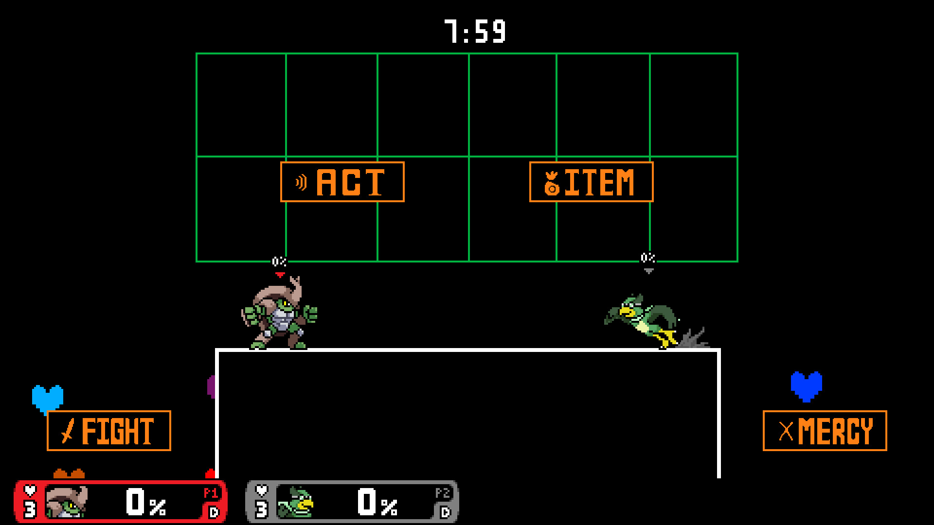 Undertale Battle Screen (Tempest Peak) Mod for Rivals of Aether ...