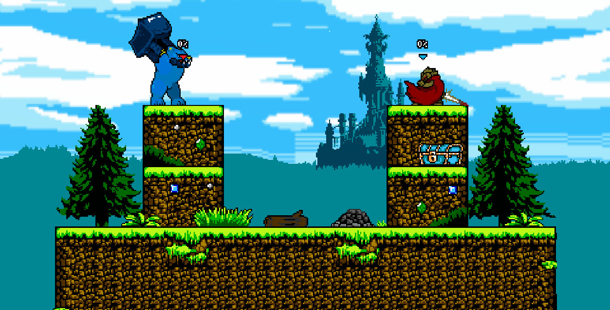 Shovel Knight Rock Wall Mod for Rivals of Aether: Definitive Edition ...