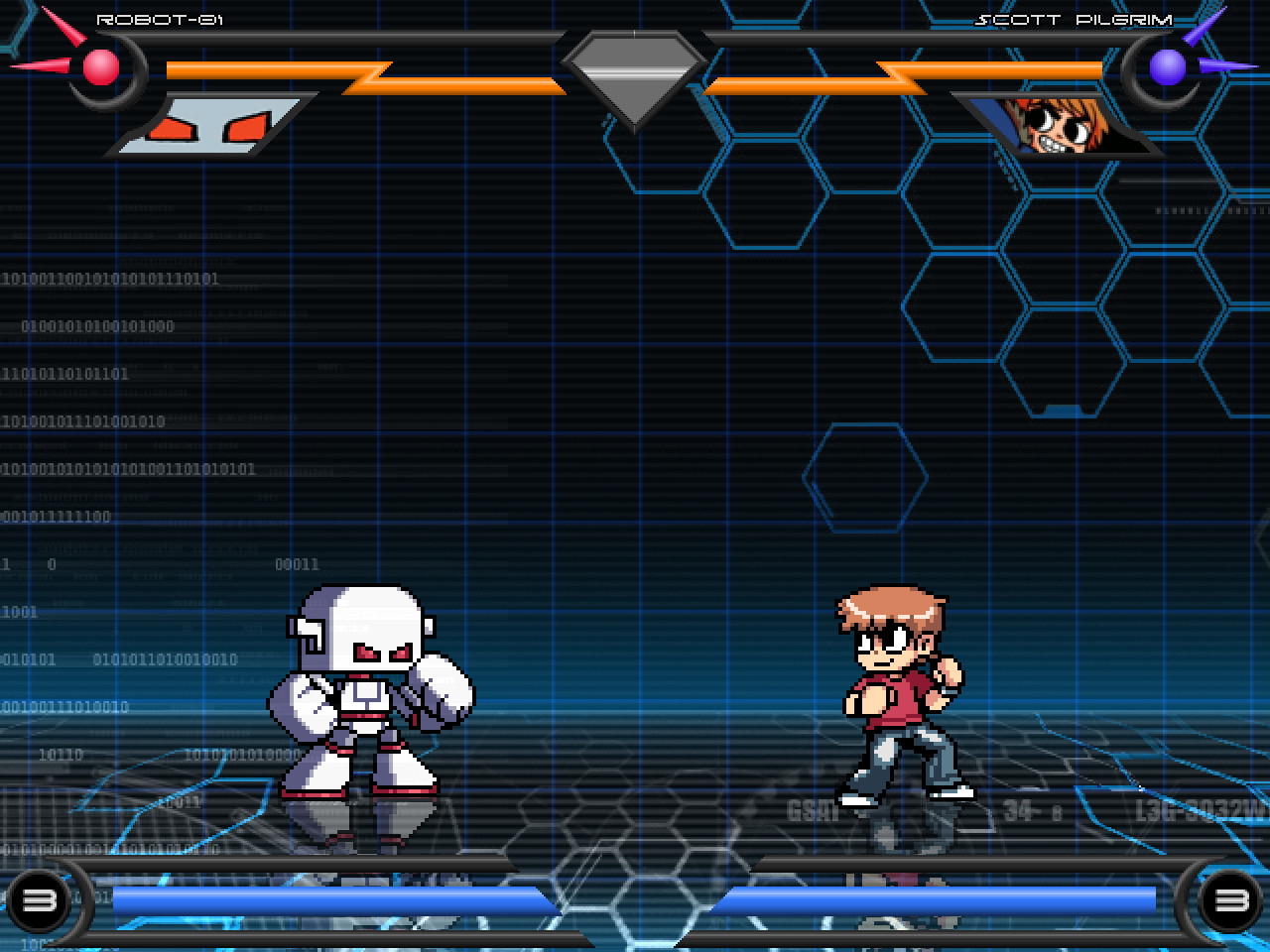 Robot-01 Mod for M.U.G.E.N | MUGEN Mods