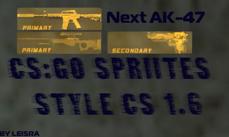 CS:GO Sprites Style CS 1.6 Mod for Counter-Strike 1.6 | CS1.6 Mods